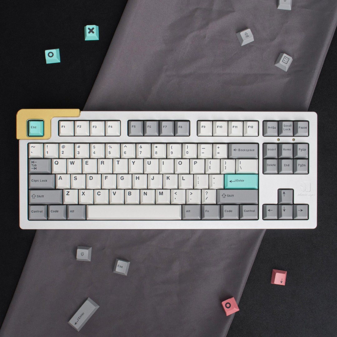 Buy Gmk Modern Dolch Light Inspired Keycap Set 192 Keys Double Shot ABS ...