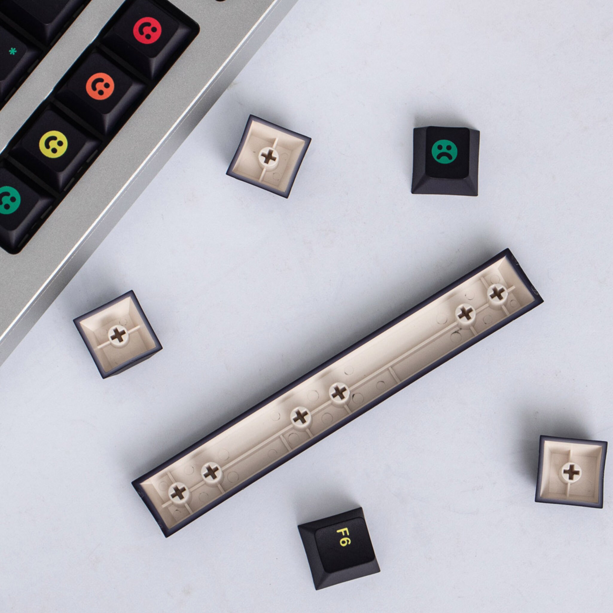 Gmk Midnight Rainbow Inspired Keycap Set 130 Keys Dye Sub PBT Cherry ...