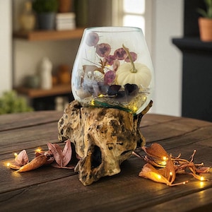 Mundgeblasenes Glas Auf Wurzel