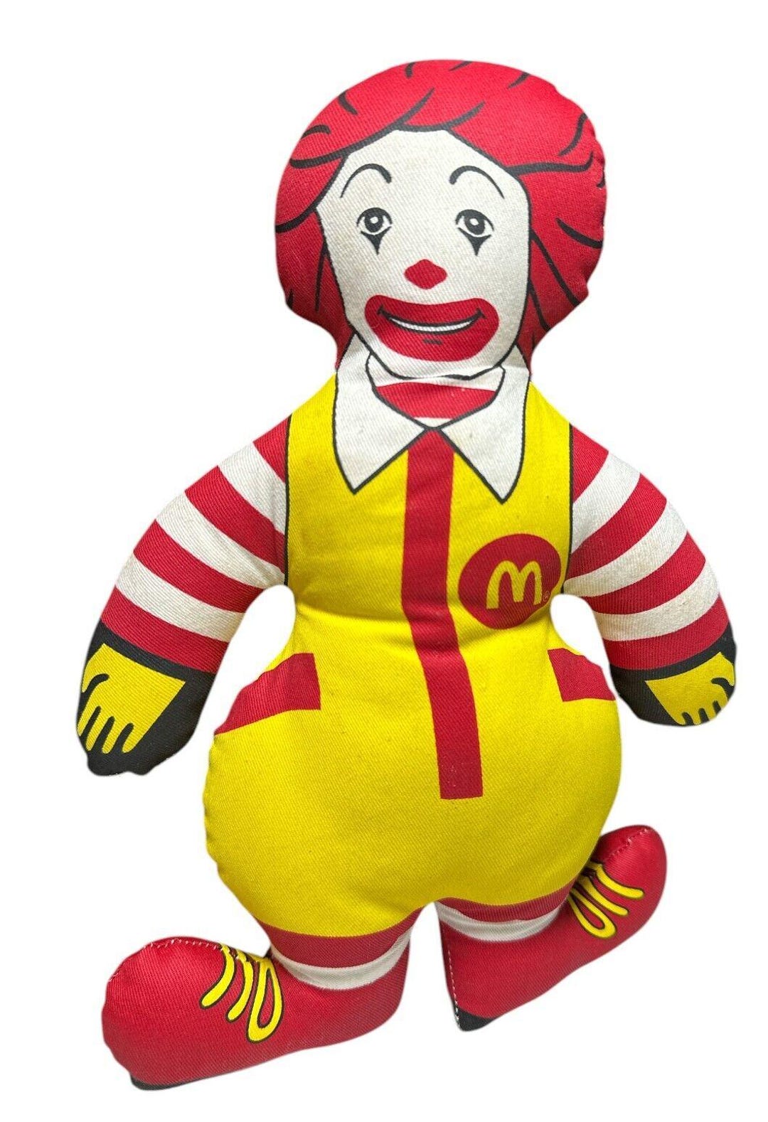 Vintage 2004 Ronald Mcdonald Plush Doll Mcdonald's Stuffed Toy 12 Inch ...