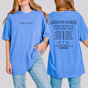 Rheumatoid Arthritis Joint Effort Tour Shirt RA Awareness Tshirt ...