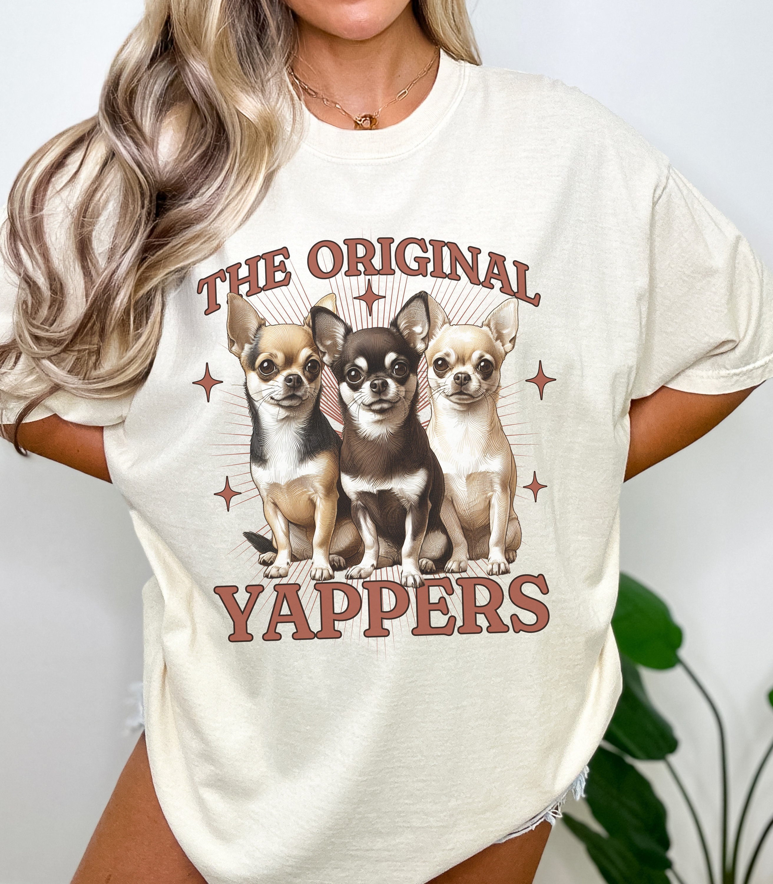 The Original Yapper Shirt Born to Yap Chihuahua Shirt Yapping Tshirt ...