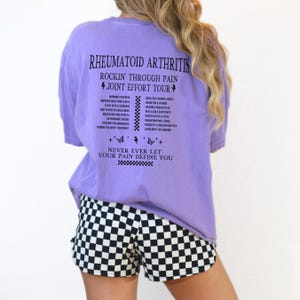 Rheumatoid Arthritis Joint Effort Tour Shirt RA Awareness Tshirt ...