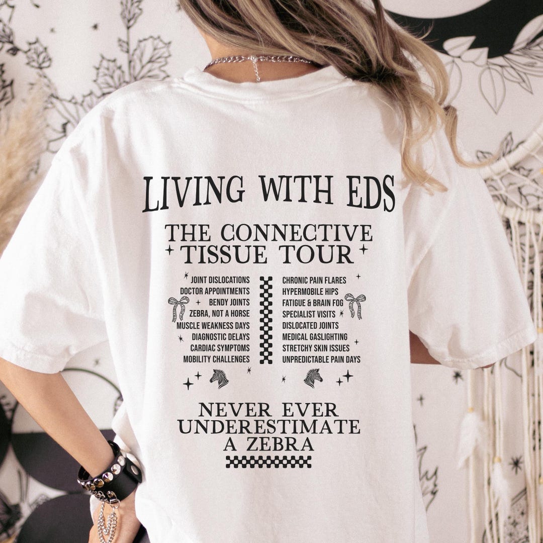 Connective Tissue Tour Ehlers Danlos Syndrome Shirt Gift for EDS ...