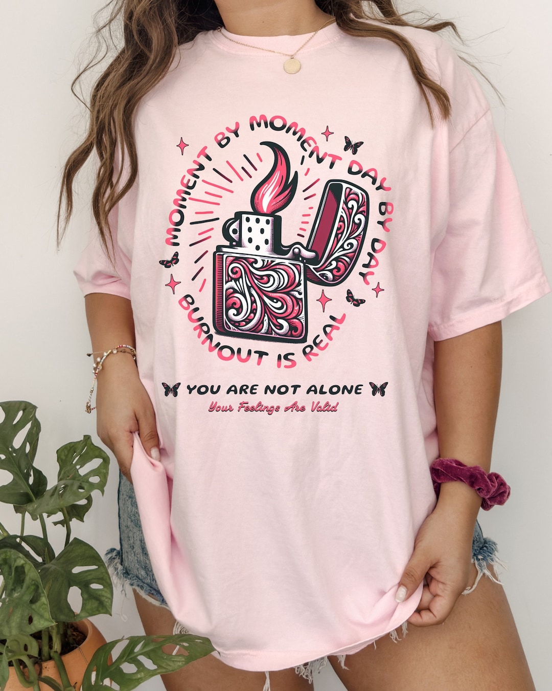 Burnout is Real Comfort Colors Tshirt Mental Health Shirt Chronic ...