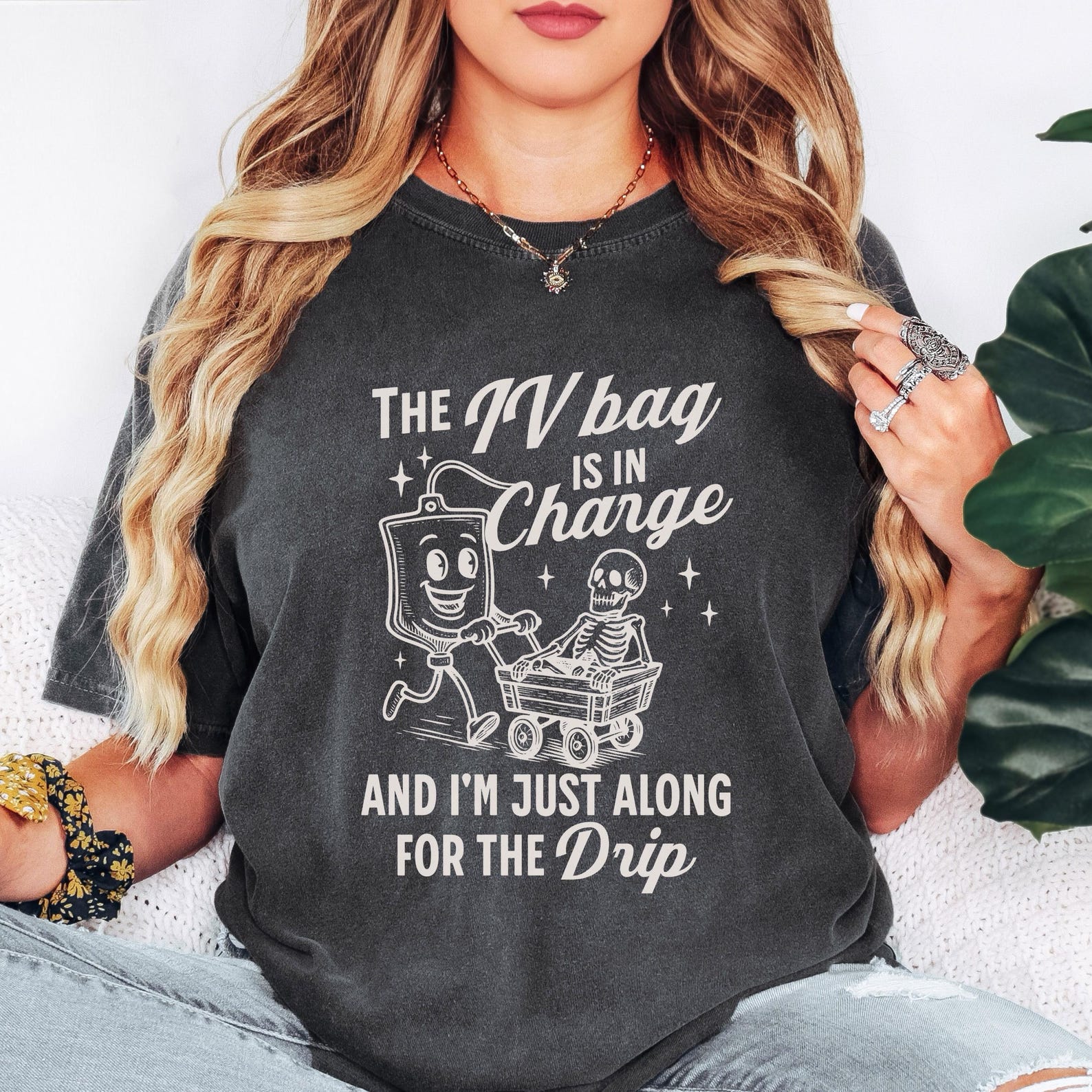 IV Infusion Day Shirt Chronic Illness Meme Tshirt Funny Spoonie Gift ...