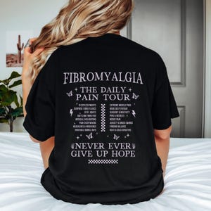 Everything Hurts Fibromyalgia Chronic Pain Tour Shirt Fibro Warrior ...