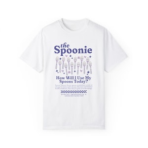 Spoonie Shirt Chronic Illness Tee Spoon Theory Gift for Mental Health ...