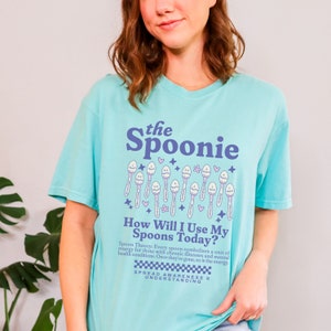 Spoonie Shirt Chronic Illness Tee Spoon Theory Gift for Mental Health ...