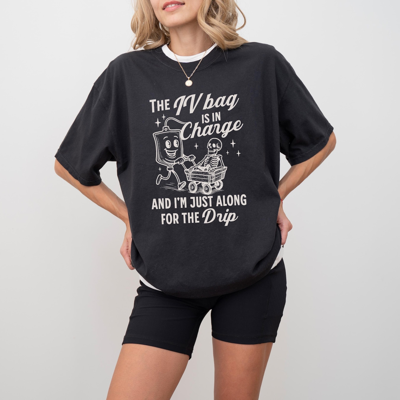 IV Infusion Day Shirt Chronic Illness Meme Tshirt Funny Spoonie Gift ...