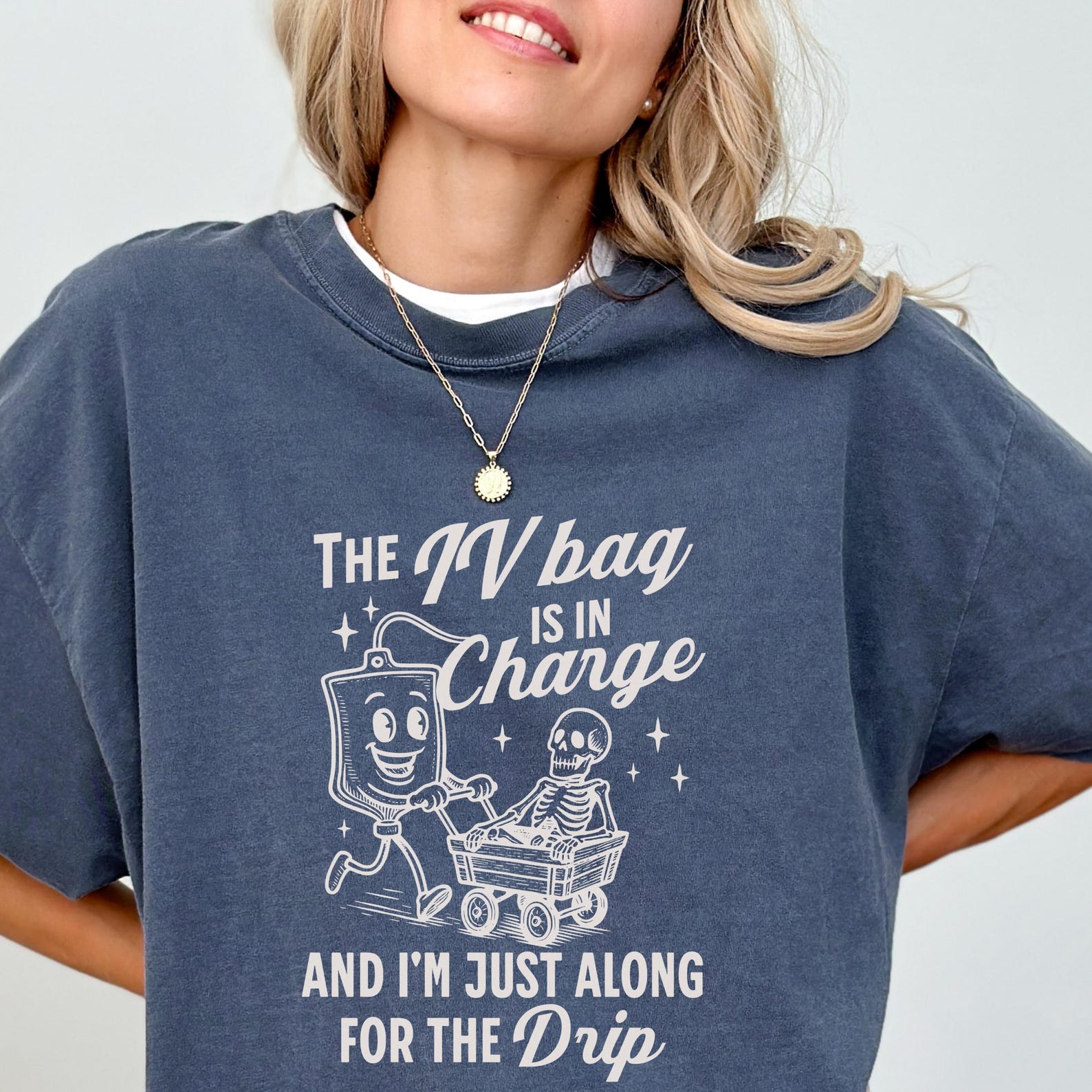 IV Infusion Day Shirt Chronic Illness Meme Tshirt Funny Spoonie Gift ...