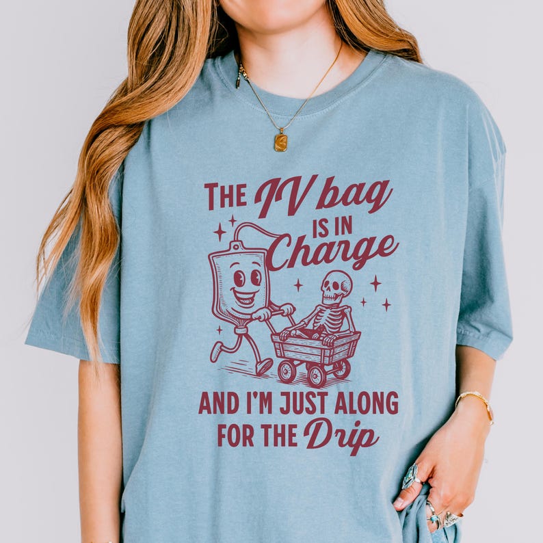 IV Infusion Day Shirt Chronic Illness Meme Tshirt Funny Spoonie Gift ...