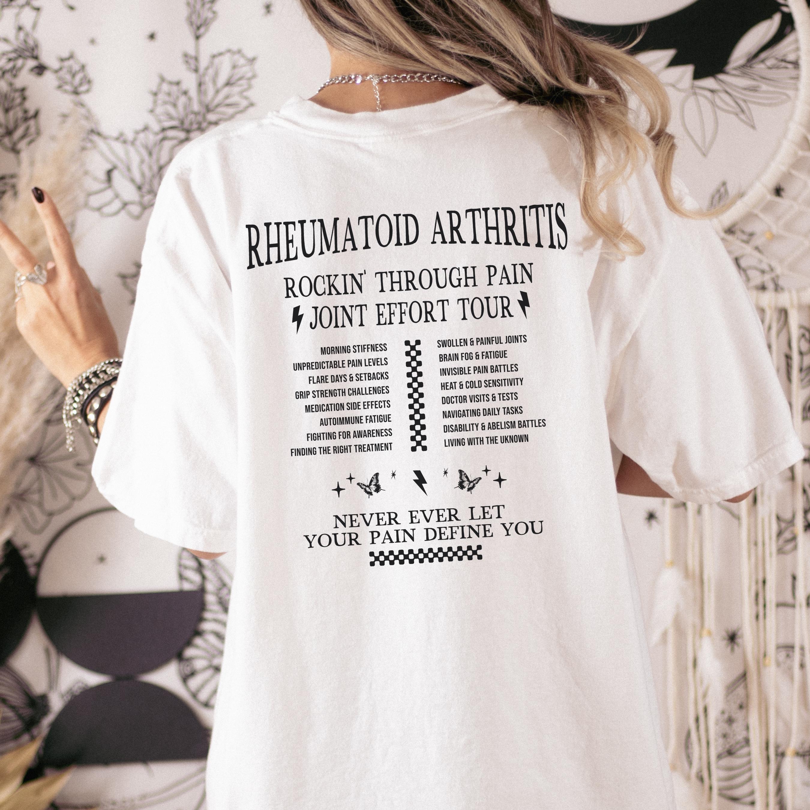 Rheumatoid Arthritis Joint Effort Tour Shirt RA Awareness Tshirt ...