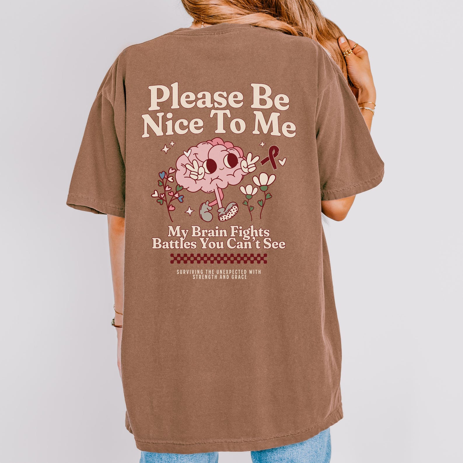 AVM Survivor Shirt Arteriovenous Malformation Awareness Brain Condition ...