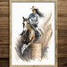 Limited Run | "barrel Racer" Printable Digital Wall Art Downloadable ...