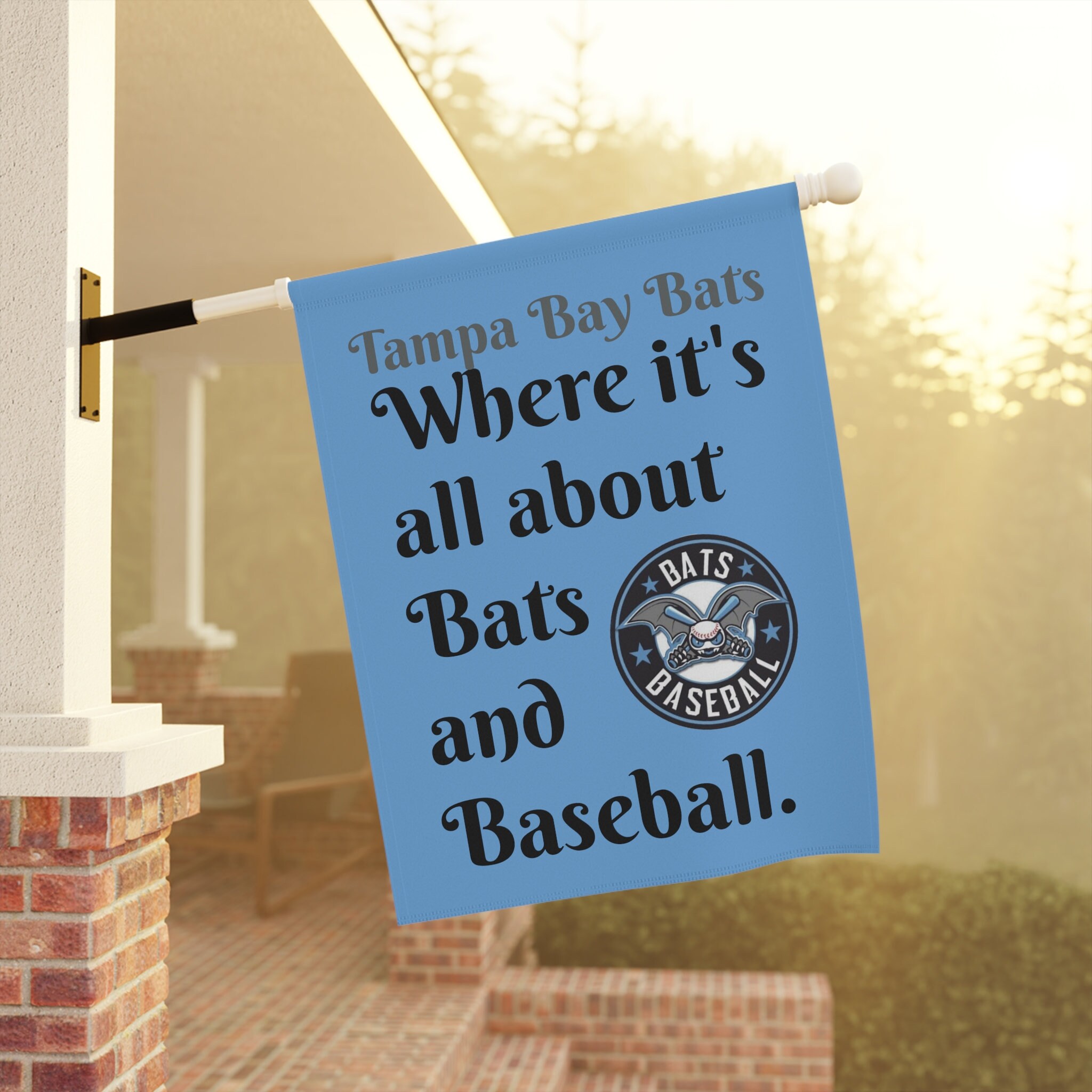 Tampa Bay Bats Baseball Garden & House Banner, 2 Sizes Available - Etsy