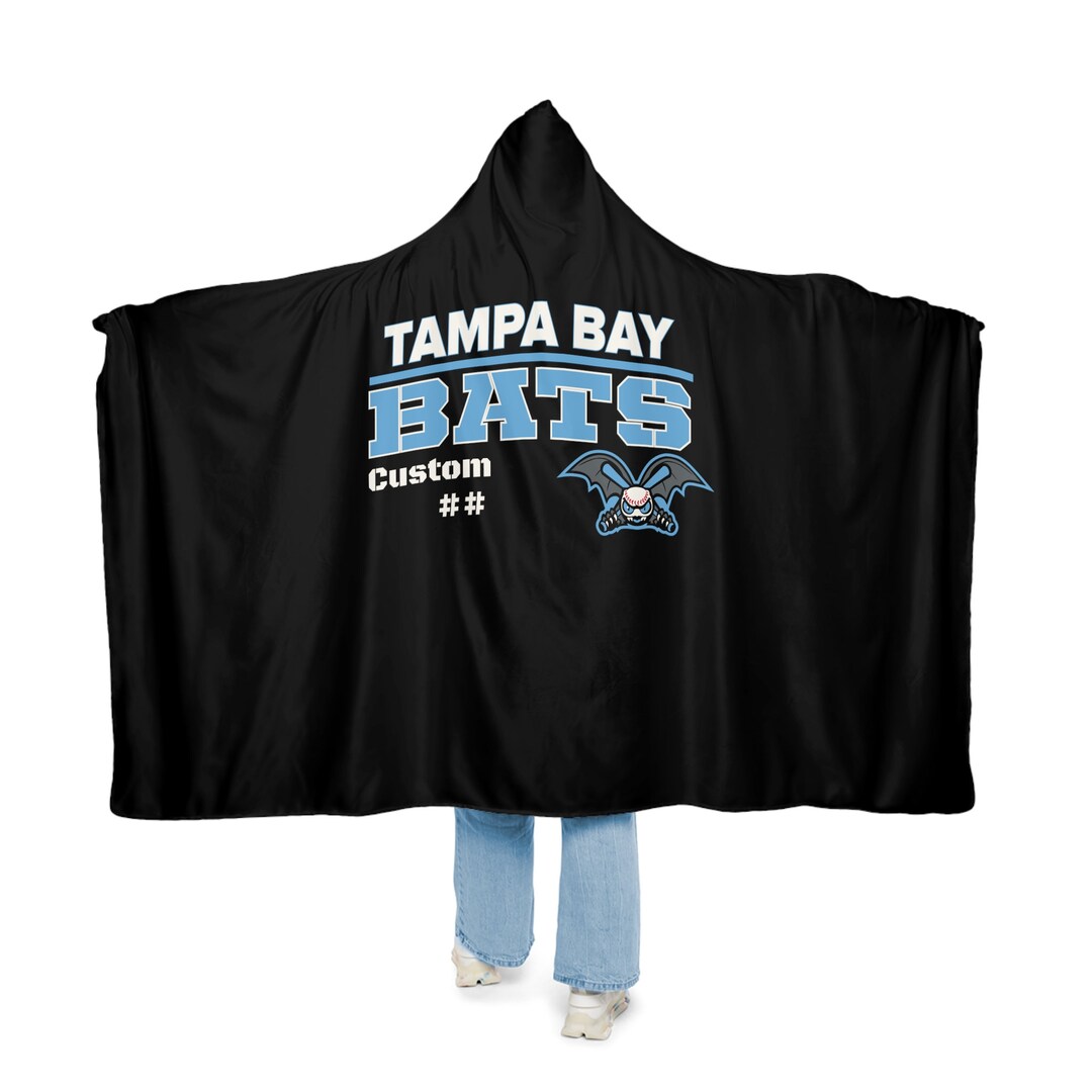Customizable Tampa Bay Bats Snuggle Blanket - Etsy