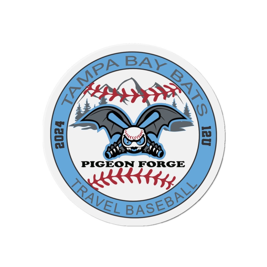 Pigeon Forge TBB Baseball Die-cut Magnet, 2 Sizes - Etsy