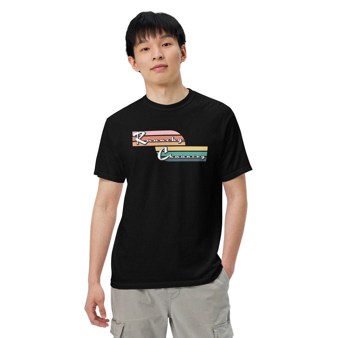 Retro Raunchy Chauncey Men’s Garment-dyed Heavyweight T-shirt - Etsy