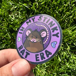 Stinky Rat Era Sticker Vinyl Sticker Weatherproof - Etsy