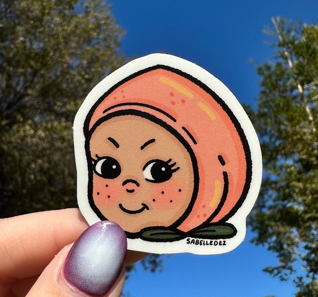 Peachy Baby Sticker Sonny Angel Weatherproof - Etsy