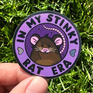 Stinky Rat Era Sticker Vinyl Sticker Weatherproof - Etsy