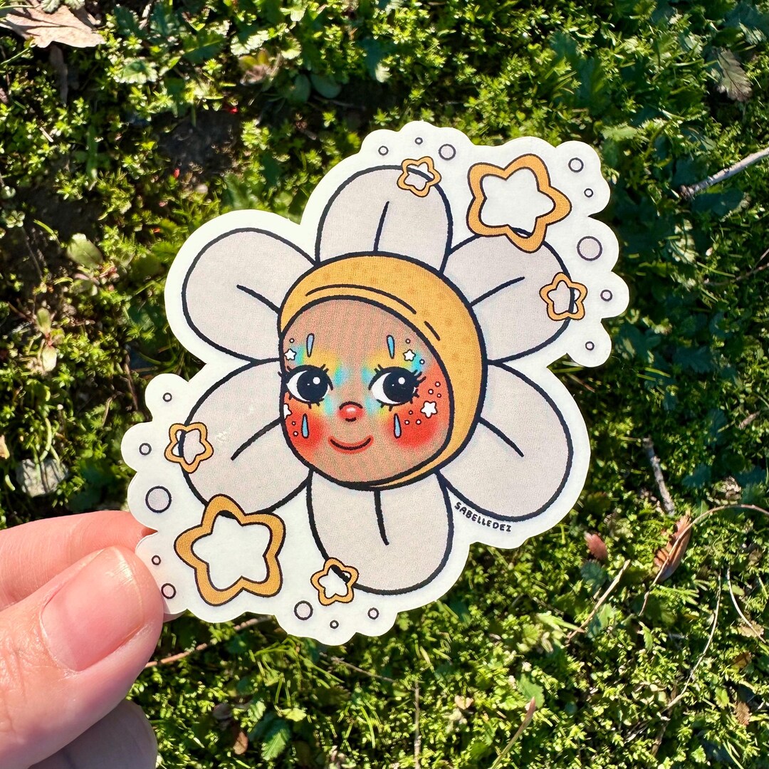 Daisy Clown Sonny Angel Weatherproof Sticker - Etsy