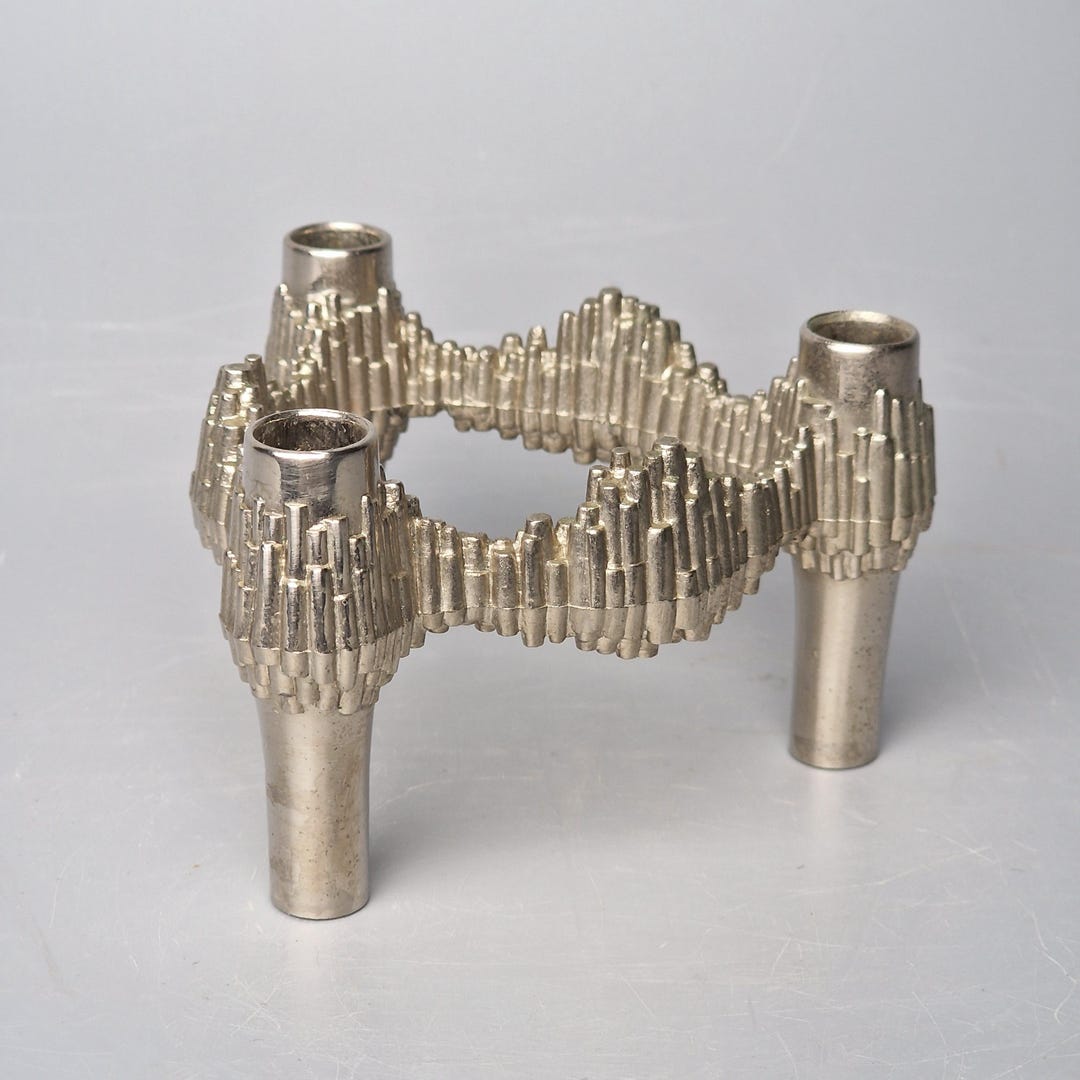 Modular Metal Candlesticks. Quist Nagel (variomaster), West Germany ...