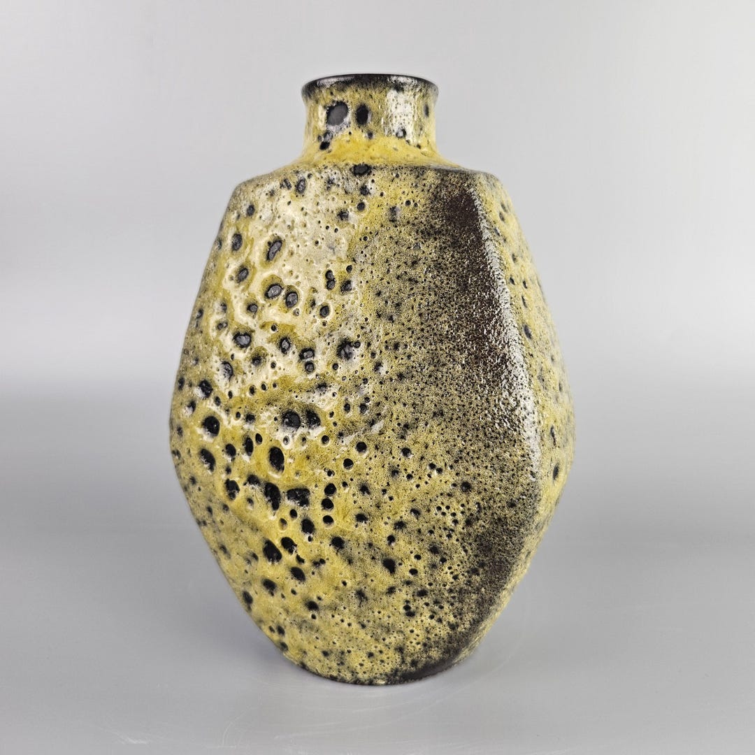 Rare Vintage West German Fat Lava Vase Made by SP Gerz Keramik. Shape ...