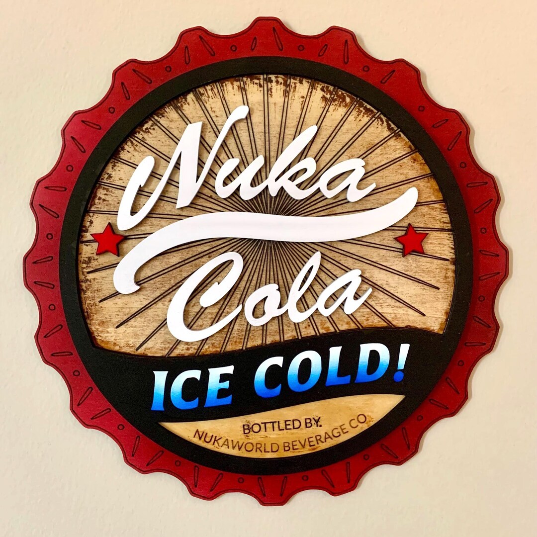 Nuka Cola Wall Sign - Etsy