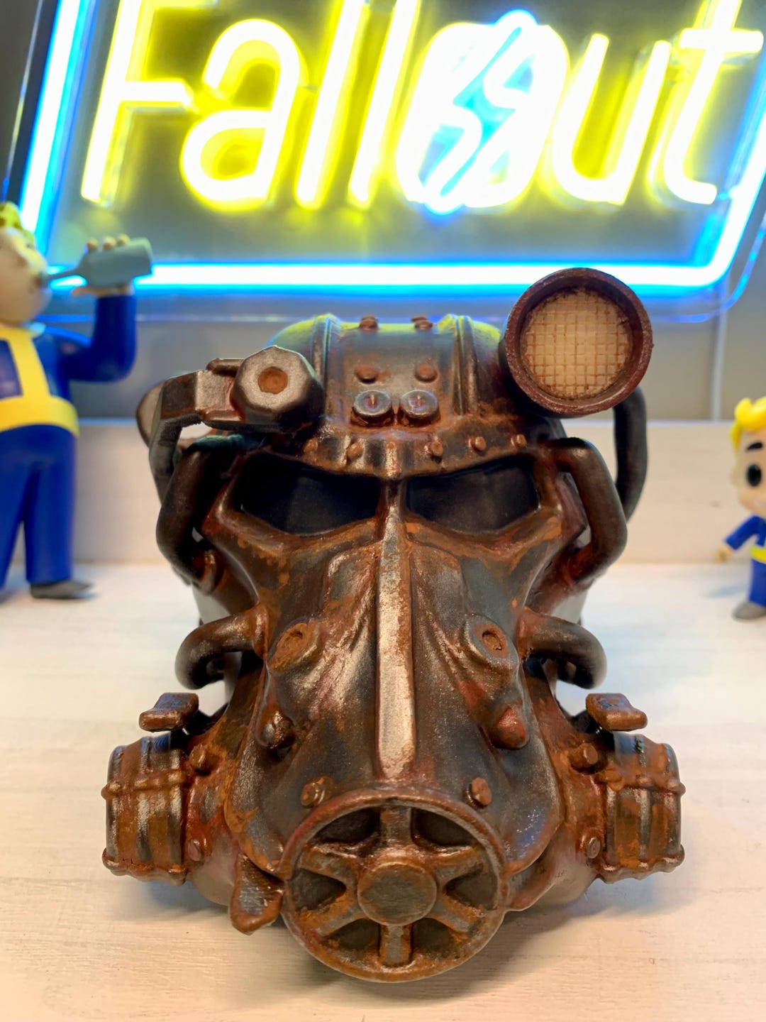 Fallout T-60 Rusty Helmet - Etsy
