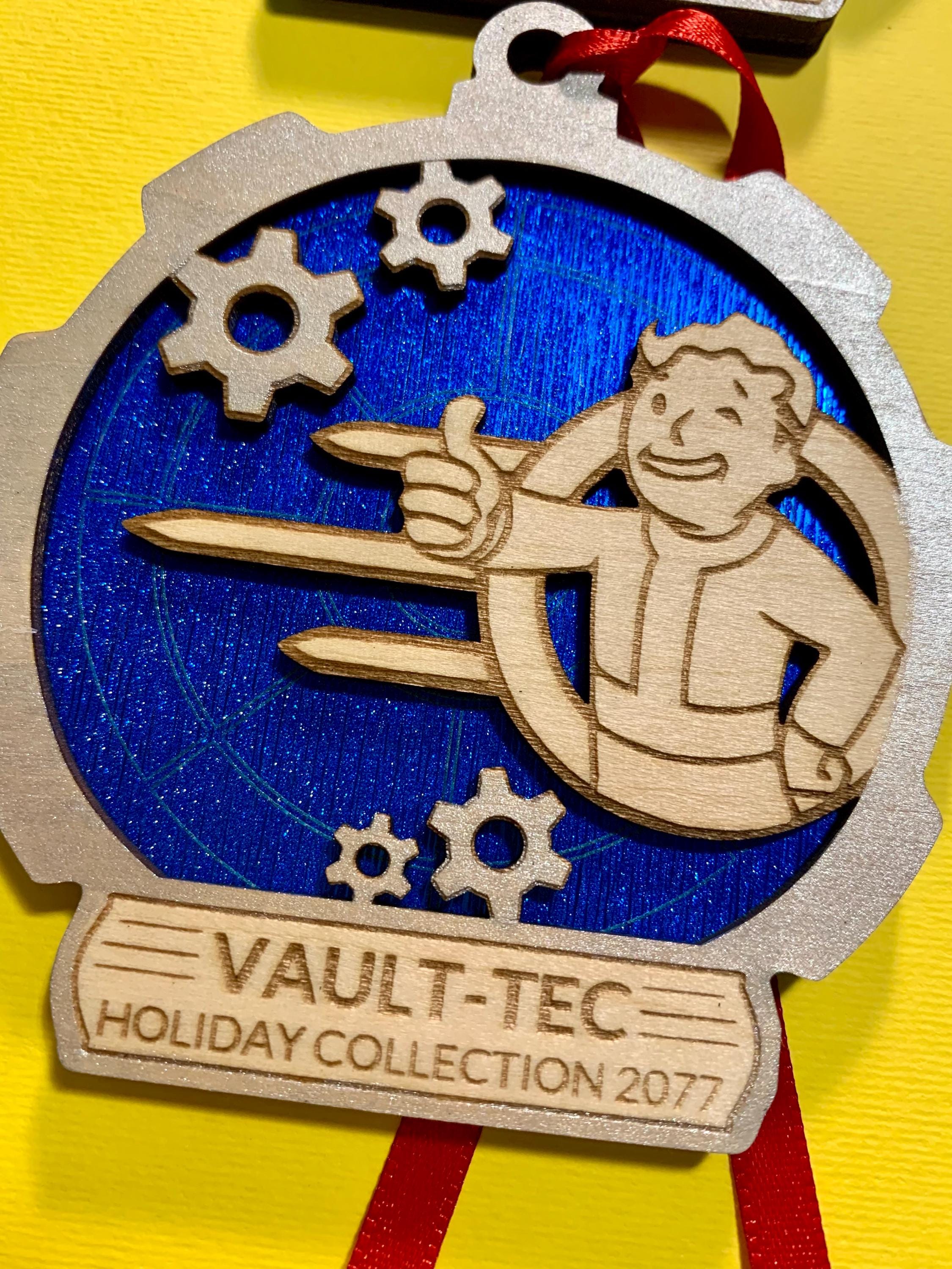 Fallout Holiday Ornaments, Set of 4 - Etsy