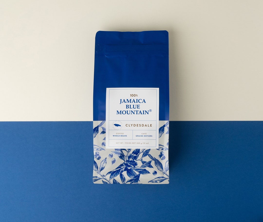340g (12oz) - 100% Jamaica Blue Mountain® Coffee, Medium Roast - Whole ...