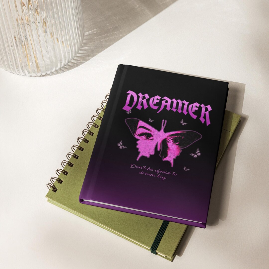 Dreamer Journal | Y2K Aesthetic Gothic Butterfly Notebook | Alt Style ...