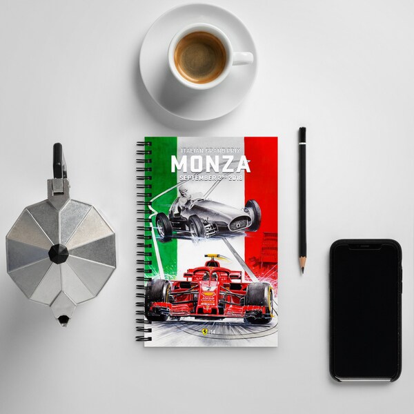 Formula 1 Notebook - Etsy