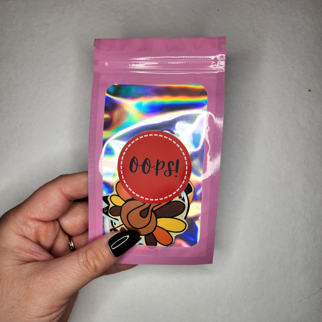 OOPS Sticker Bags Original Art Die Cut Stickers Sticker Bundle Laptop ...