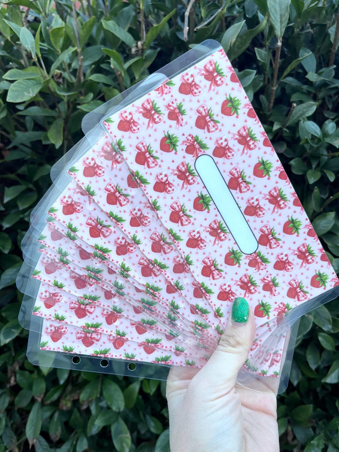 Strawberry Love Cash Envelope Bundle - Etsy