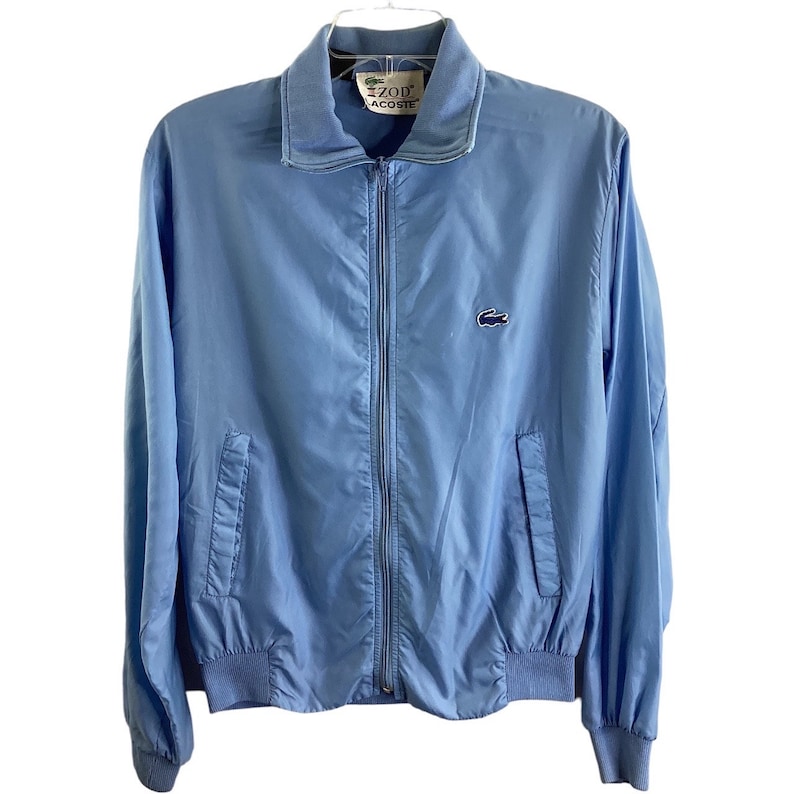 Vintage 1980's Izod Lacoste Baby Blue Windbreaker Size S (14693A87) - Etsy