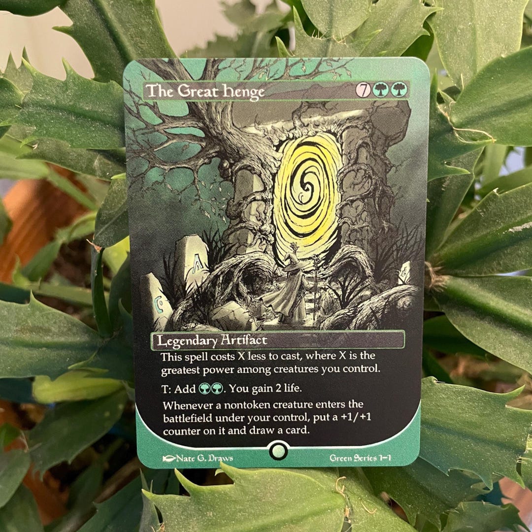 The Great Henge - Goblin Forged Artist Proxy - Etsy