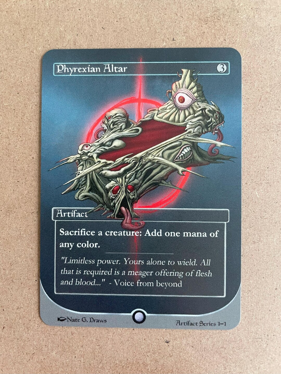 Phyrexian Altar - Goblin Forged Artist Proxy - Etsy