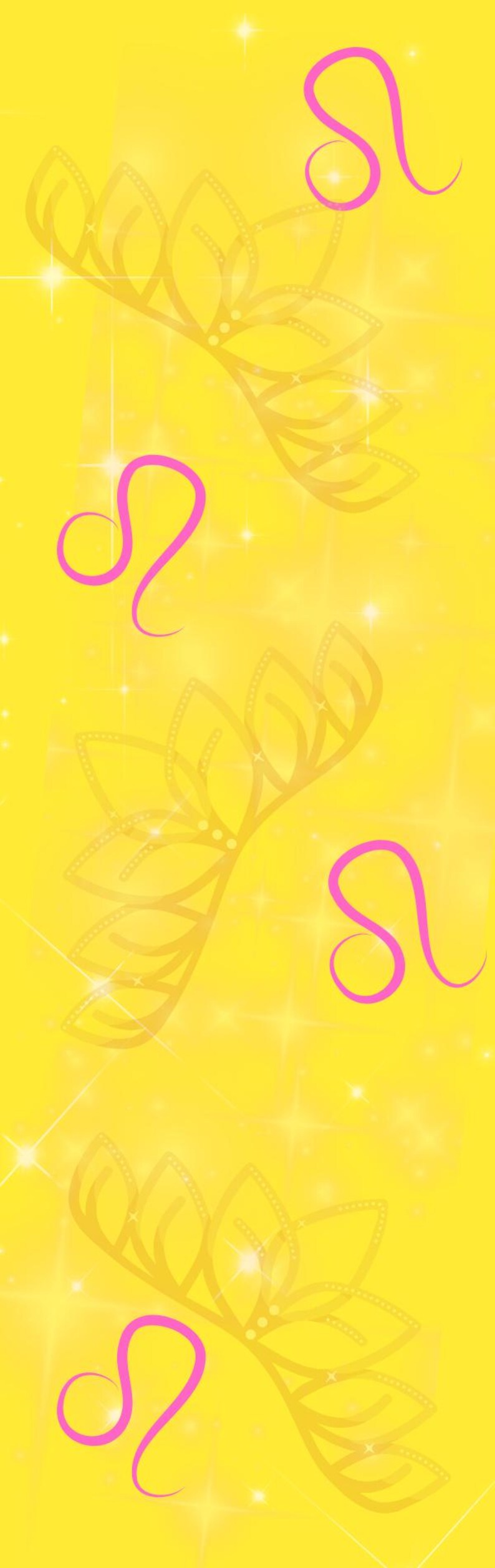 Leo Zodiac Pen Wrap PNG • Astrology DIY (digital Download) - Etsy