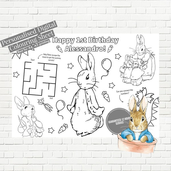 Rabbit Party - Etsy