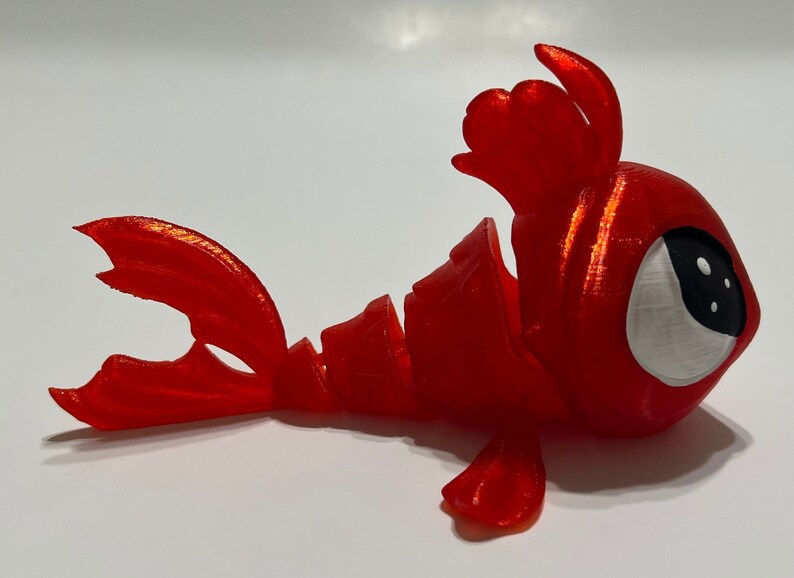 Flexi Cute Fish Articulated & Movable - Etsy