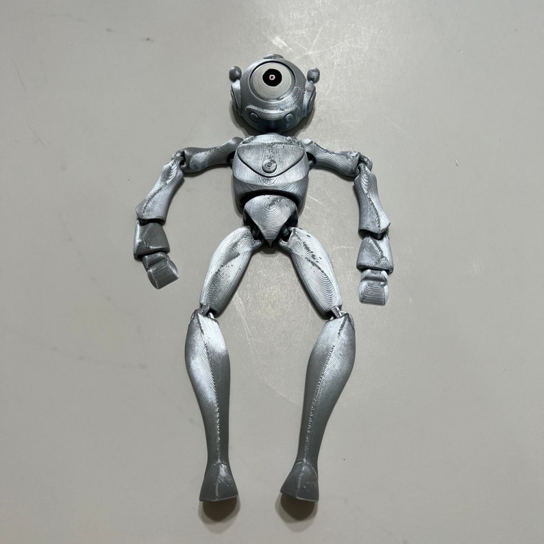 Flexi Robot Toy Articulated & Movable - Etsy