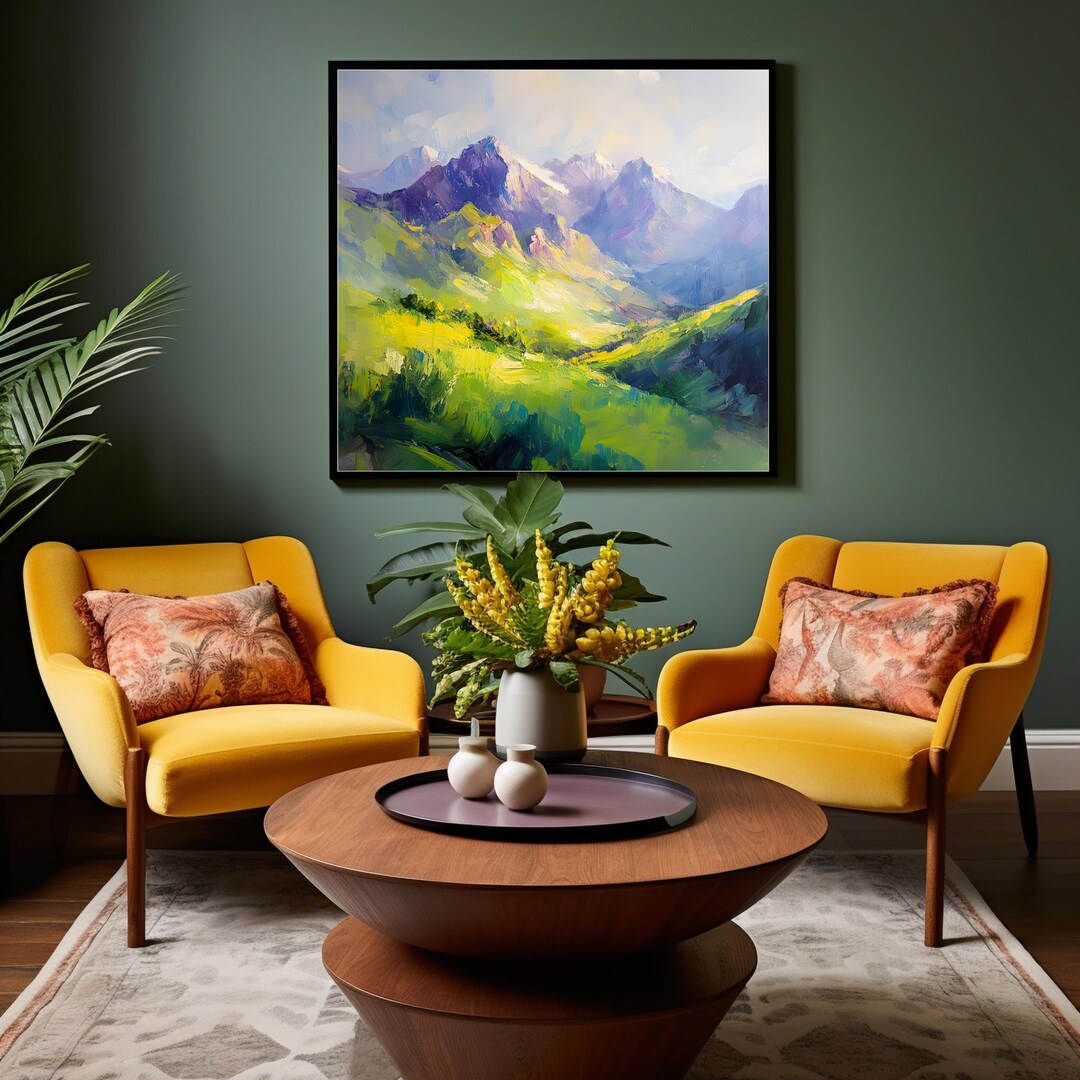 Free Printable Abstract Art | Digital Canvas Wall Decor | Instant ...