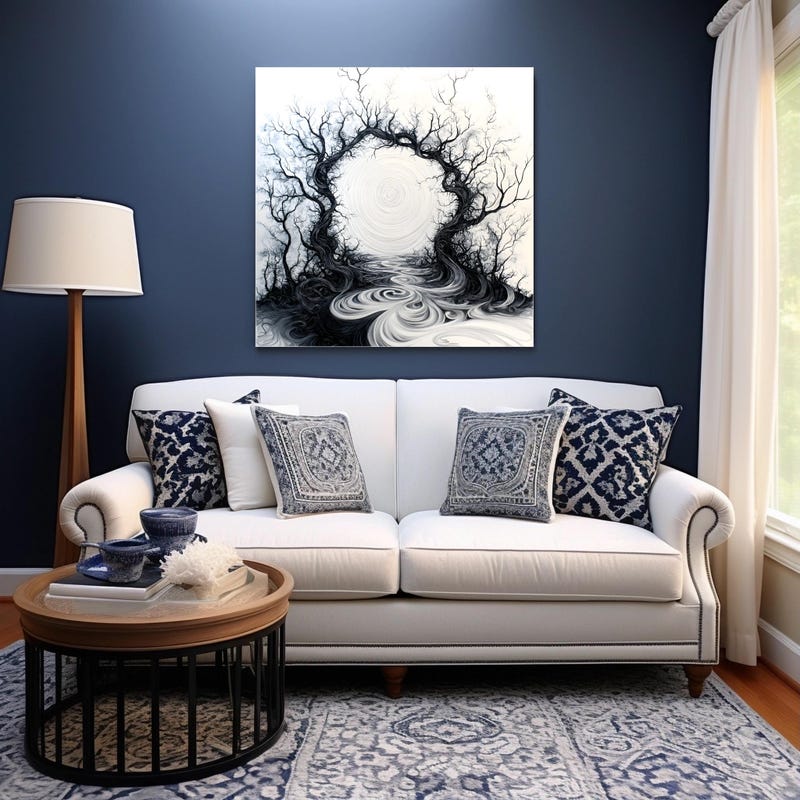 Circular Tree Branch - Etsy