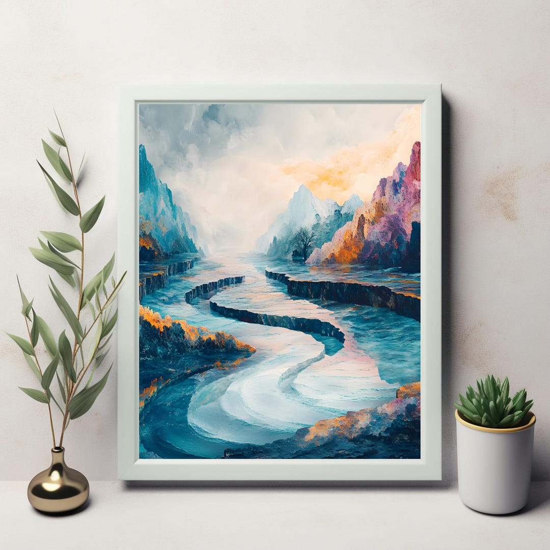 Free Printable Abstract Art | Digital Wall Art Prints | Instant Canvas ...