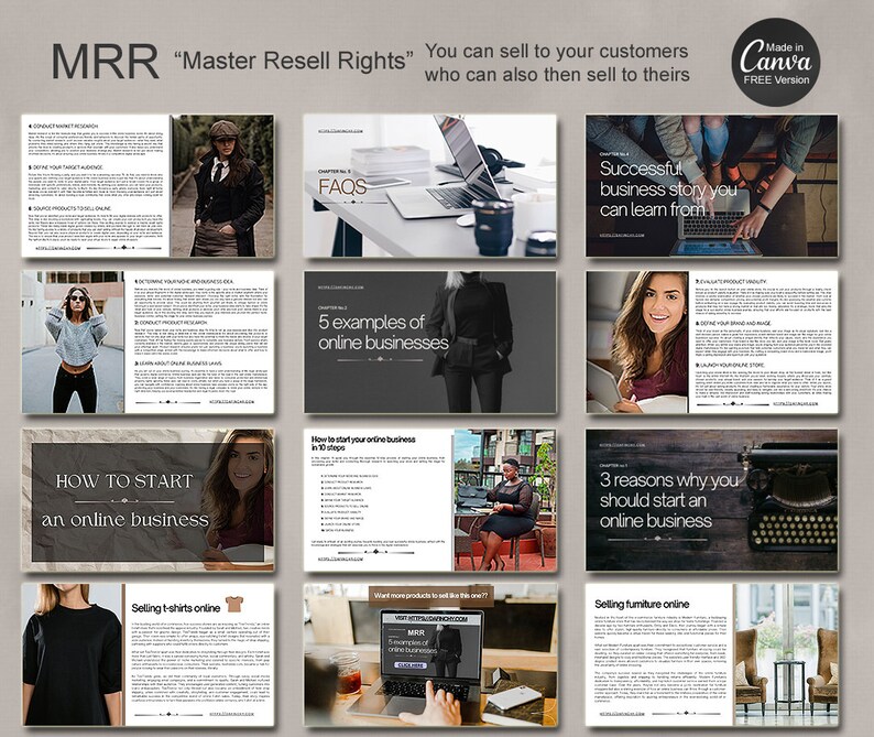 Master Resell Rights How to Start an Online Business - Etsy