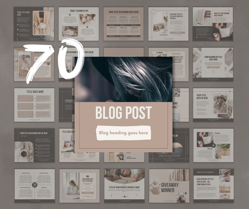 70 Blog Posts Templates With Master Resell Rights | Done-for-you Social ...