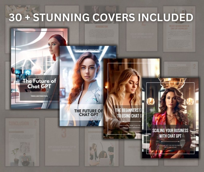 HUGE Ai & Chat GPT Products Bundle Canva Templates MRR - Etsy